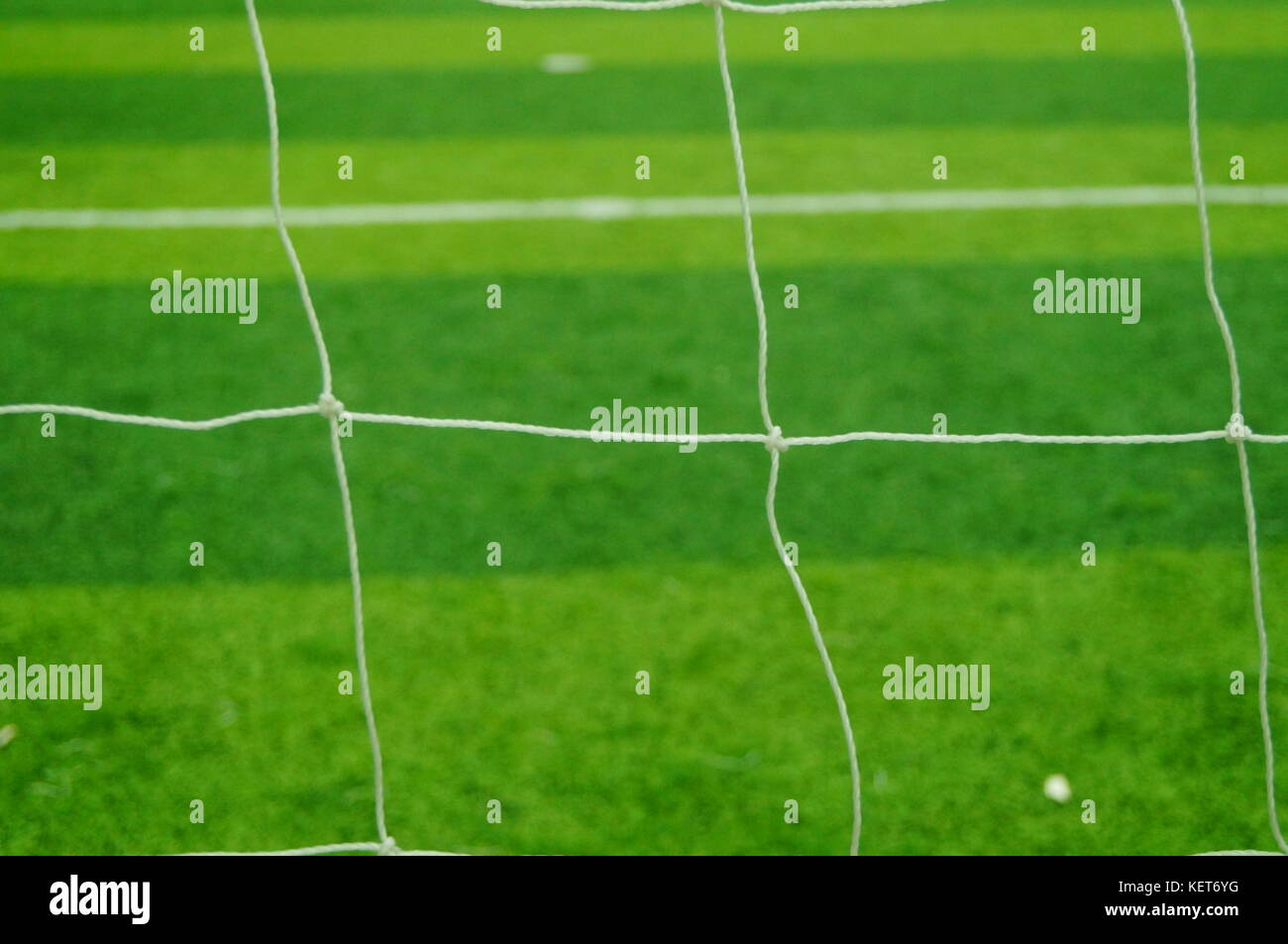 Features of the football stadium and the football net Stock Photo - Alamy