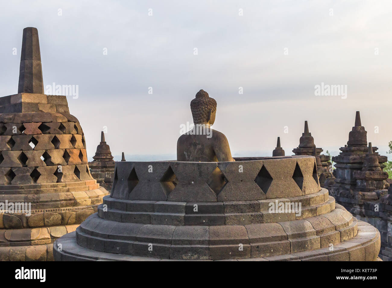 Borobudur, 9th-century Mahayana Buddhist temple in Magelang, Central ...