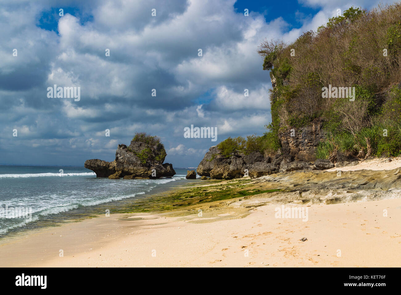 Aerial view of Padang - Padang beach. Bali, Indonesia Stock Photo - Alamy