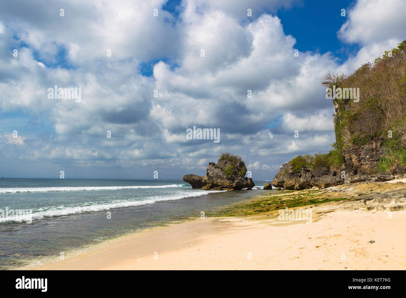 Aerial view of Padang - Padang beach. Bali, Indonesia Stock Photo - Alamy