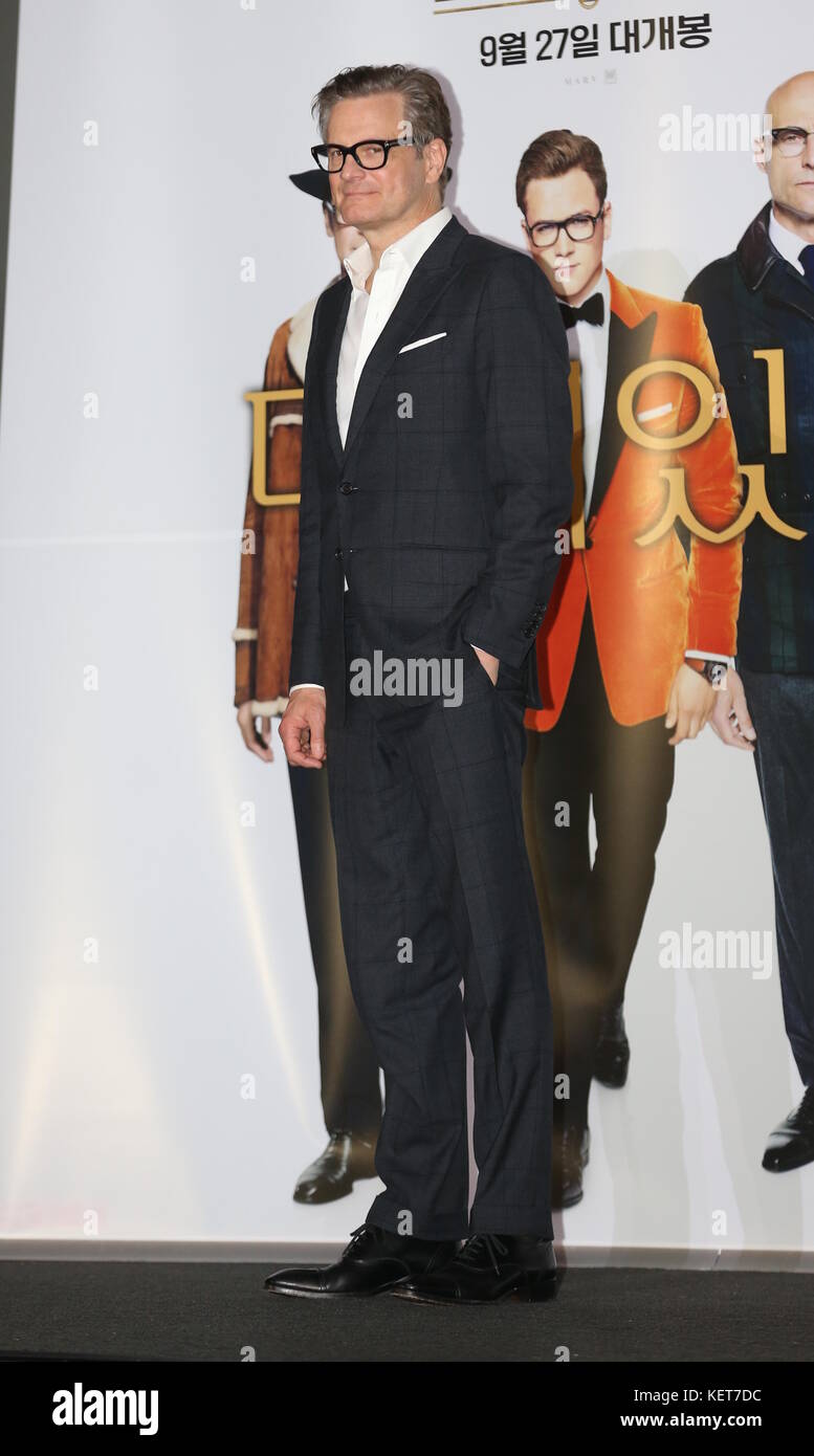 'Kingsman: The Golden Circle' press conference in Seoul, South Korea ...