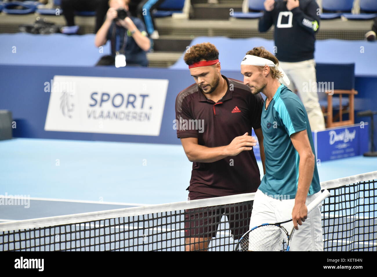 European Open - ATP World Tour 250 Series - Antwerp Belgium Stock Photo ...