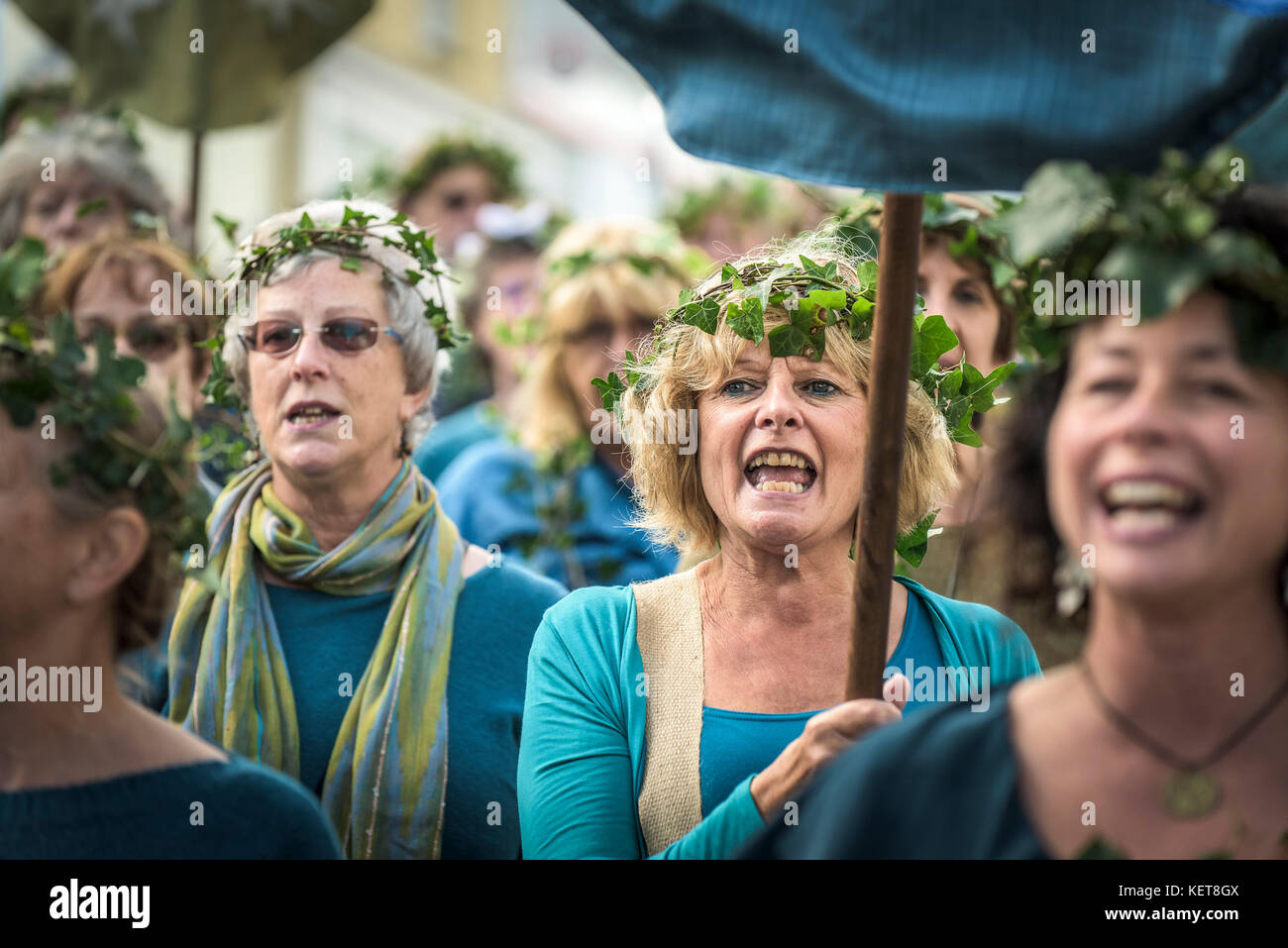 The Suitcase Singers performing in The Ordinalia - Cornish Mystery ...