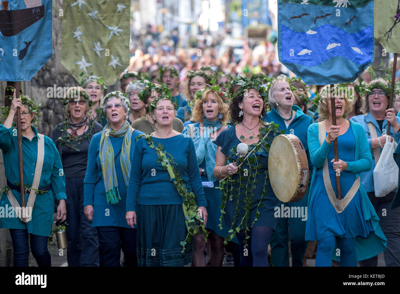 The Suitcase Singers performing in The Ordinalia - Cornish Mystery ...
