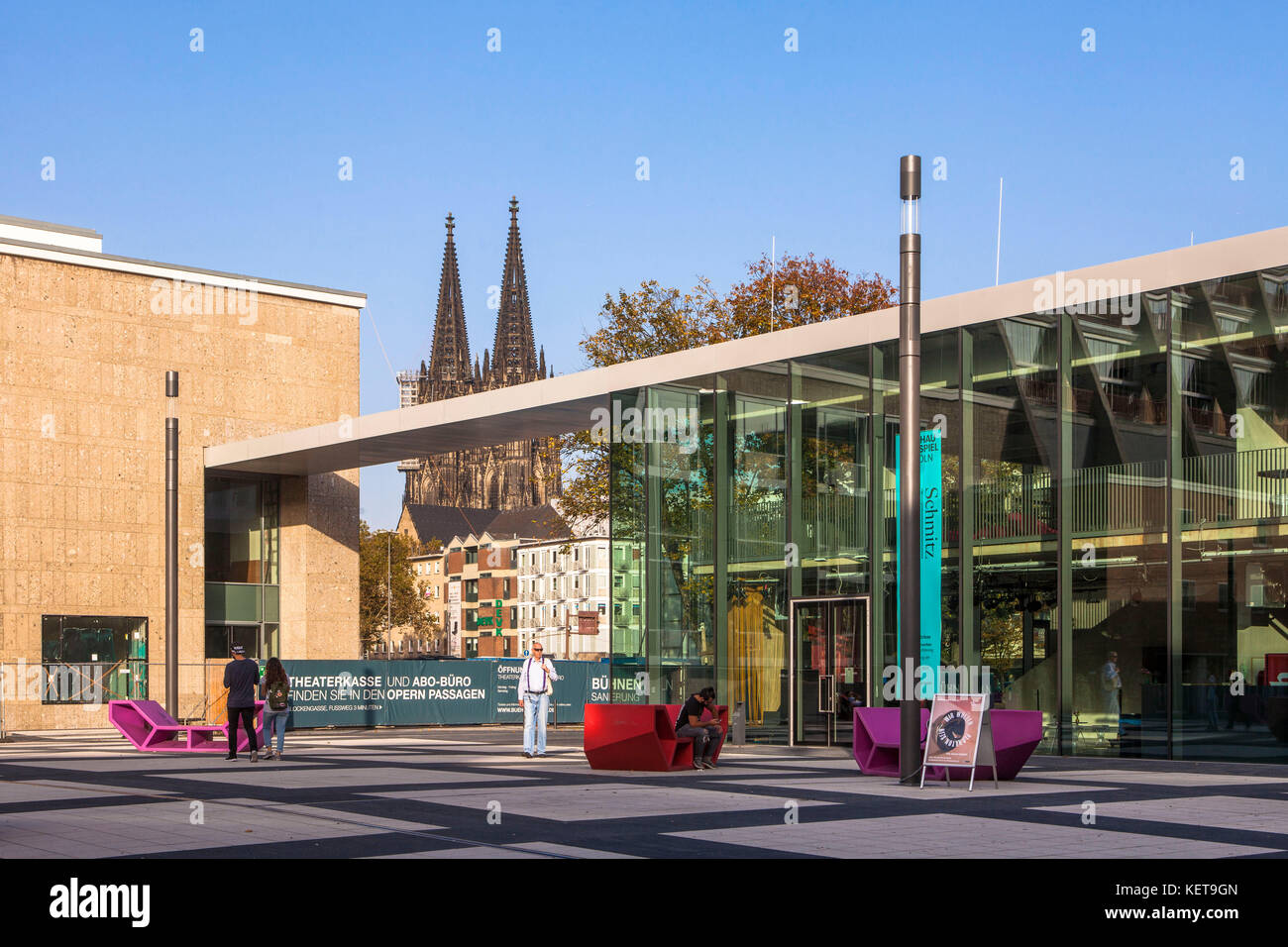 Germany, Cologne, the Kleine Haus (small house) of the Schauspiel Koeln ...