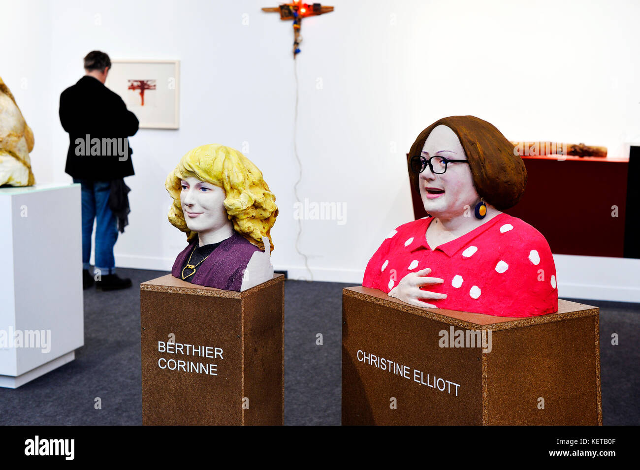 Contemporary Art International Fair of Paris, France Stock Photo - Alamy