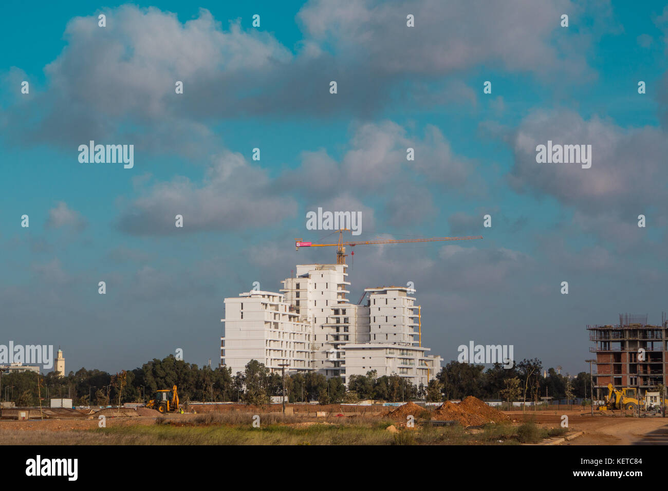 Casablanca, Morocco - May 05, 2017 : buildings in a construction site ...