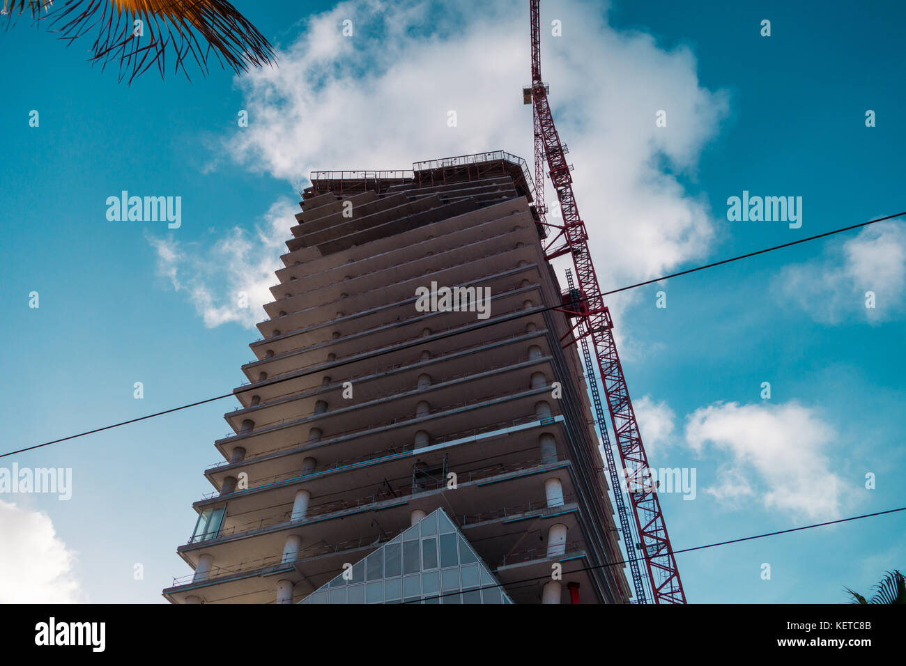 Casablanca, Morocco - May 05, 2017 : buildings in a construction site ...