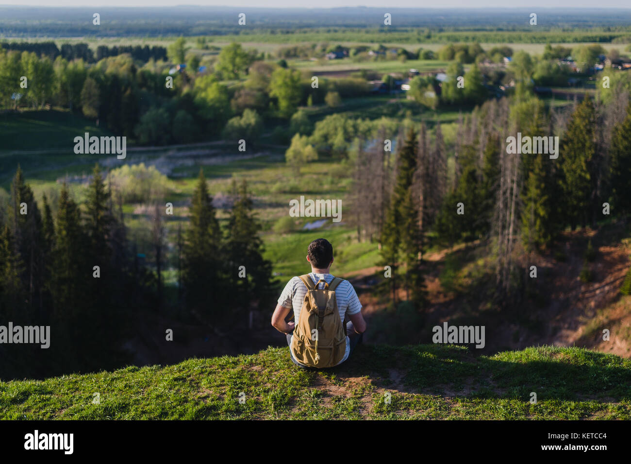 Excited young man reaching out hi-res stock photography and images - Alamy