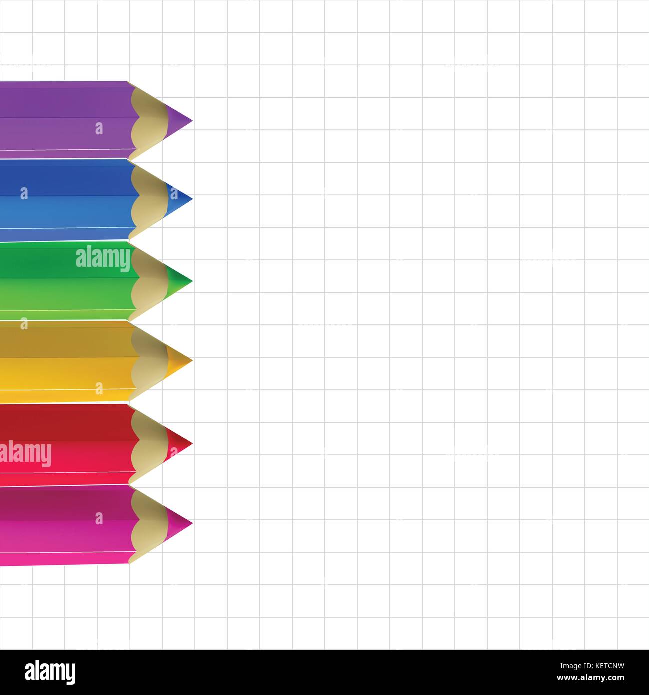 3d pencil sketch on paper Stock Vector Images - Alamy