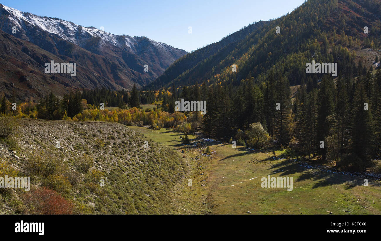 View of mountains of the Altai Republic, Russia Stock Photo - Alamy