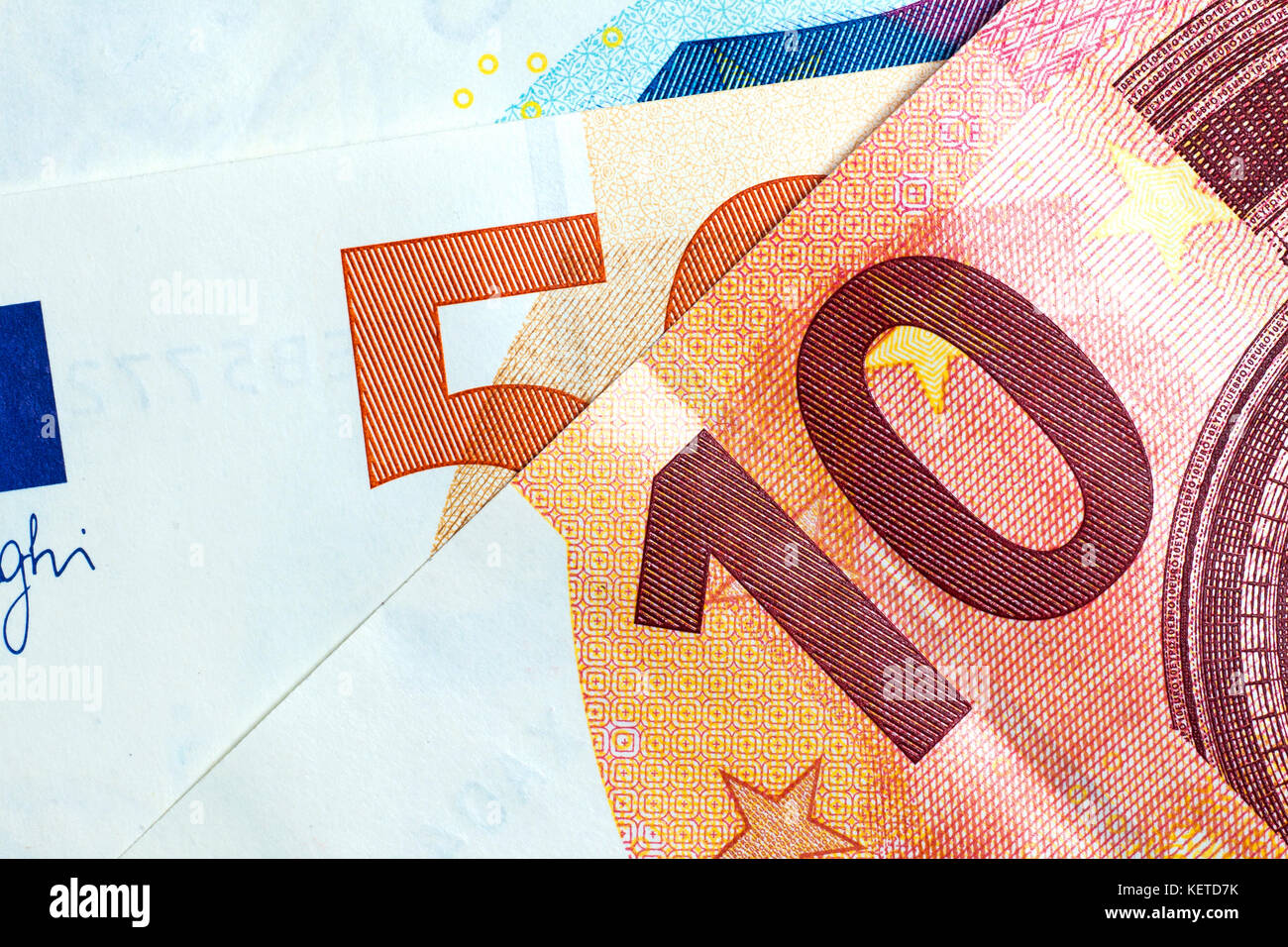 Close up of colorful euro money. Euro money background Stock Photo - Alamy
