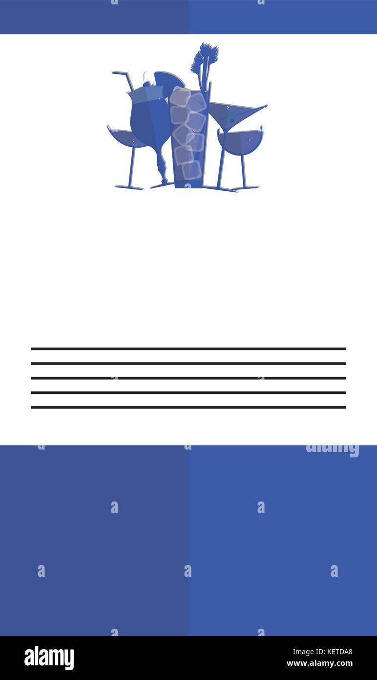 APPETIZER INVITATION A5 FORMAT (PERFECT TO PRINT Stock Vector Image ...