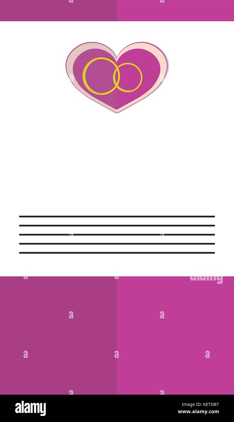 WEDDING INVITATION A5 FORMAT (PERFECT TO PRINT Stock Vector Image & Art ...