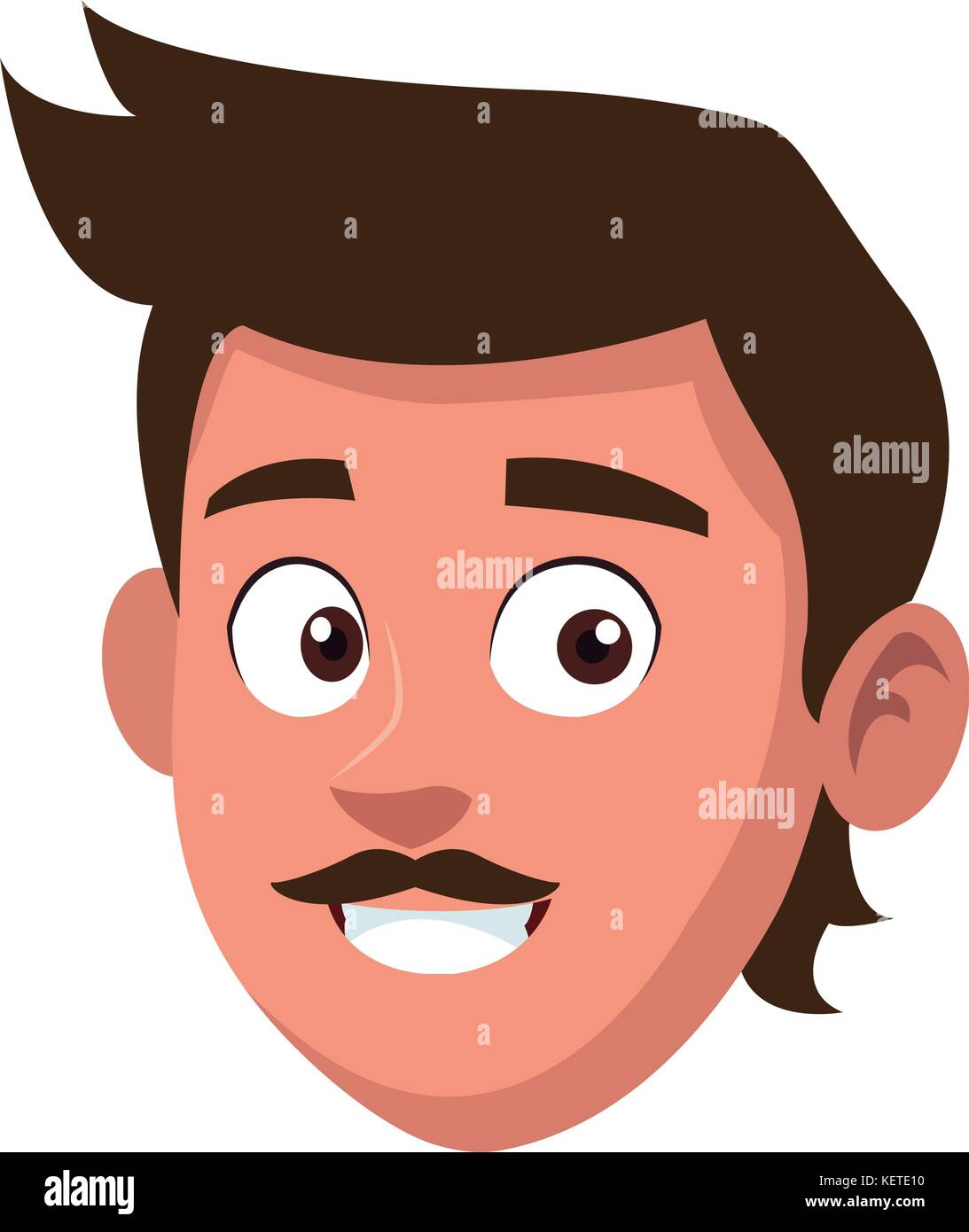 Man smiling cartoon Stock Vector Image & Art - Alamy