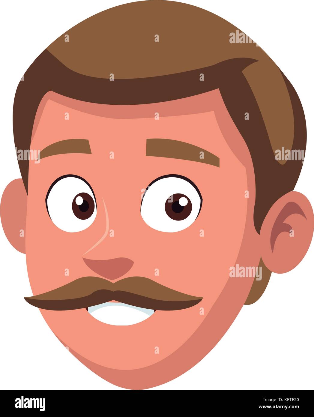 Man smiling cartoon Stock Vector Image & Art - Alamy