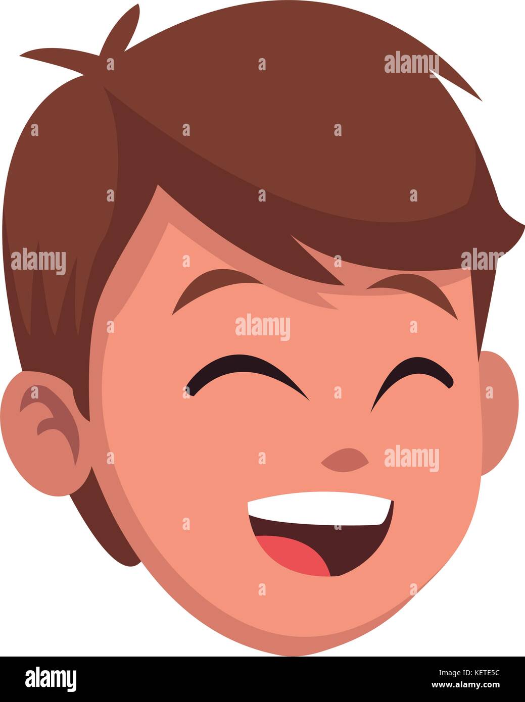 Boy face cartoon Stock Vector Image & Art - Alamy