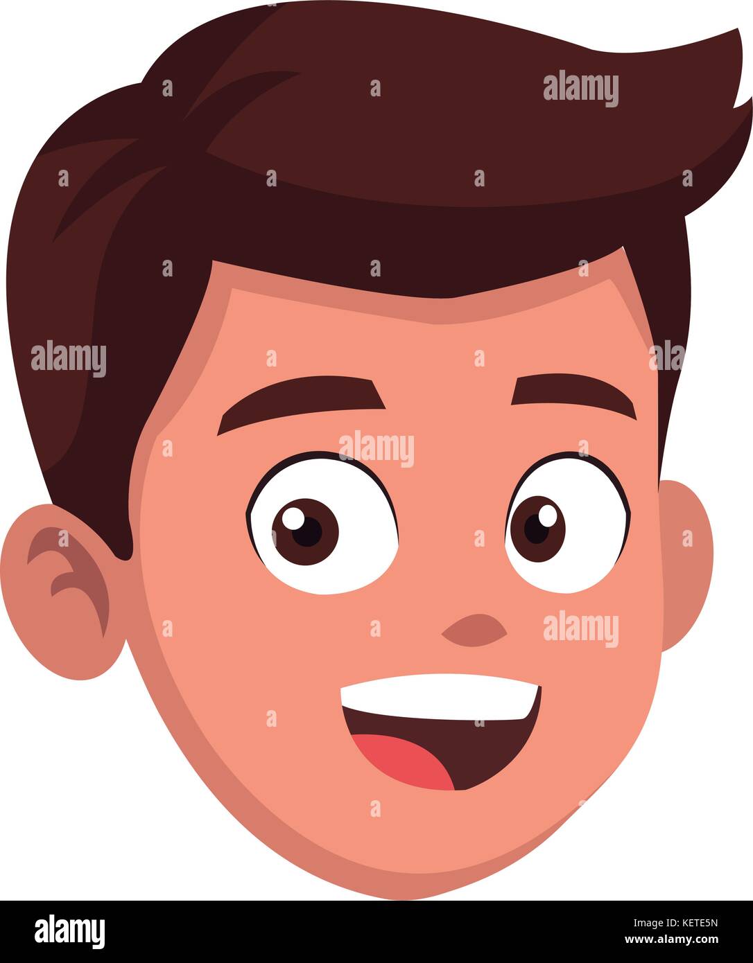 Boy face cartoon Stock Vector Image & Art - Alamy