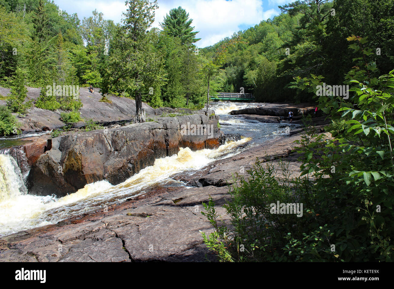 Doncaster river, Quebec Stock Photo - Alamy