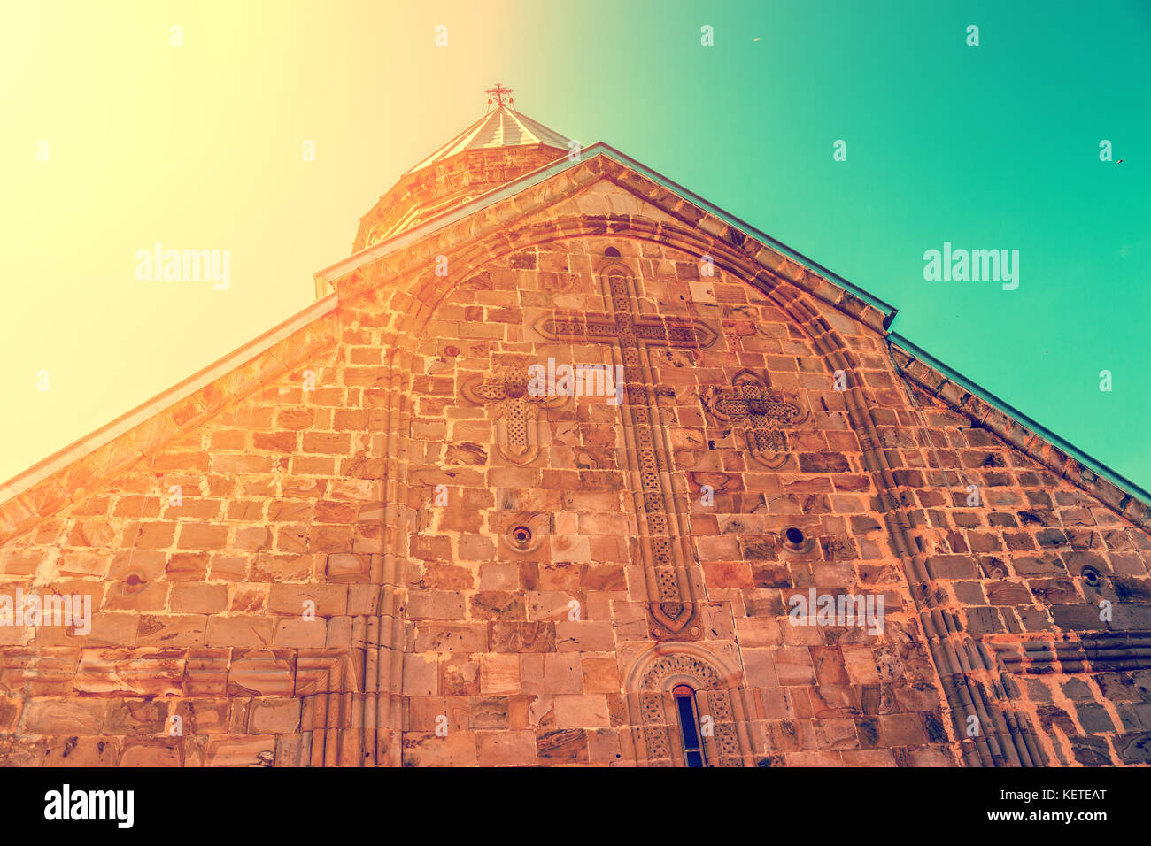 Ancient Fortress Ananuri in Georgia country, Europe Stock Photo - Alamy