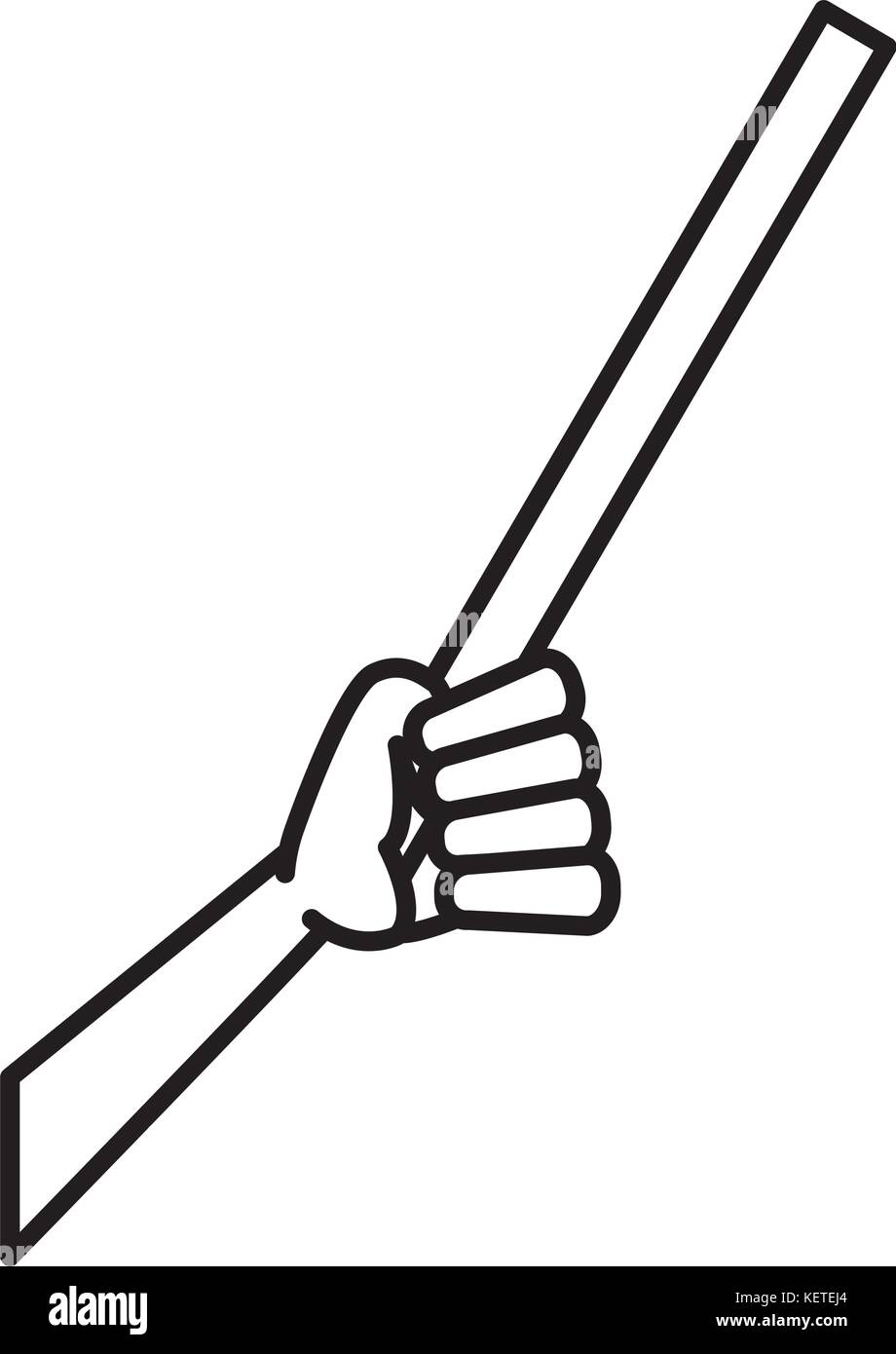 Hand teaching symbol Stock Vector Image & Art - Alamy