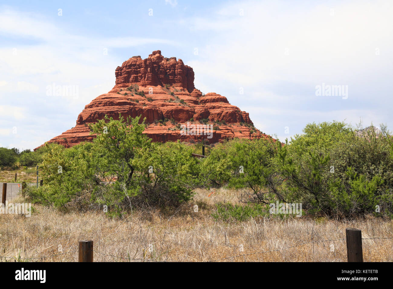 Sedona Verde Valley Red Rock National Monument seen from Arizona State ...