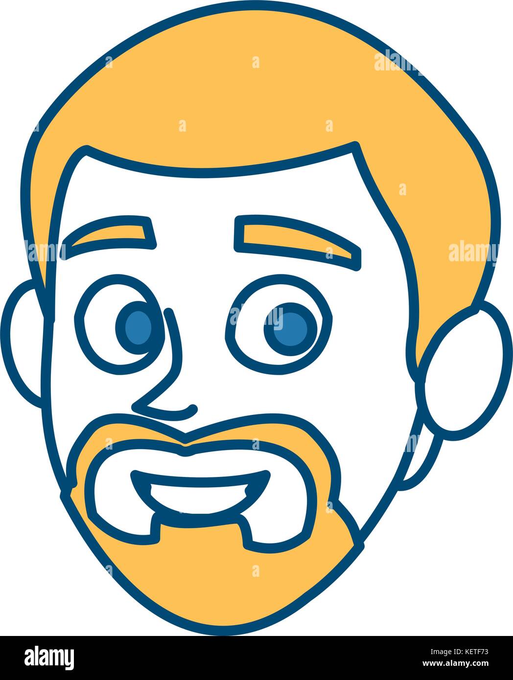 Man smiling cartoon Stock Vector Image & Art - Alamy