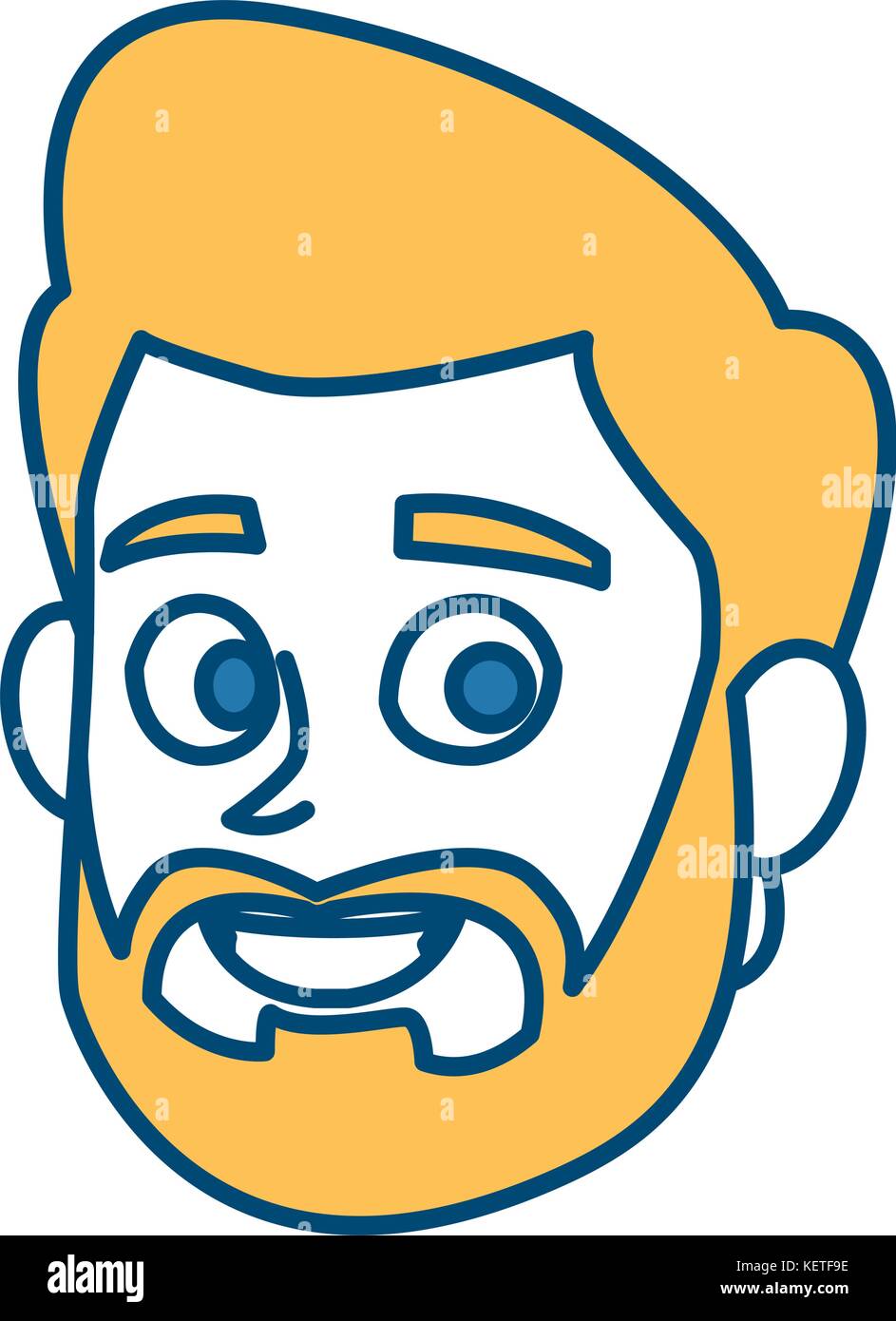 Man smiling cartoon Stock Vector Image & Art - Alamy