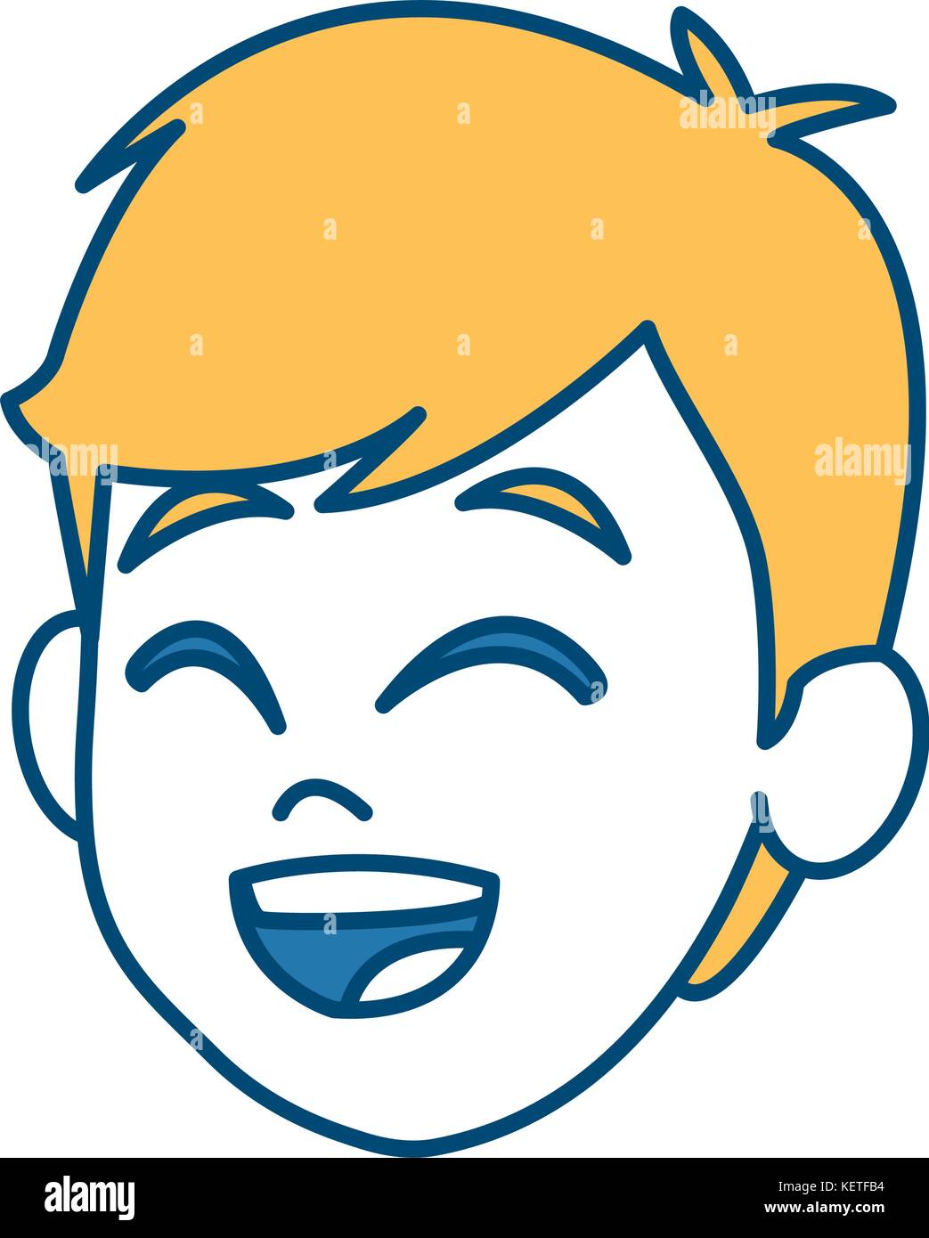 Boy face cartoon Stock Vector Image & Art - Alamy