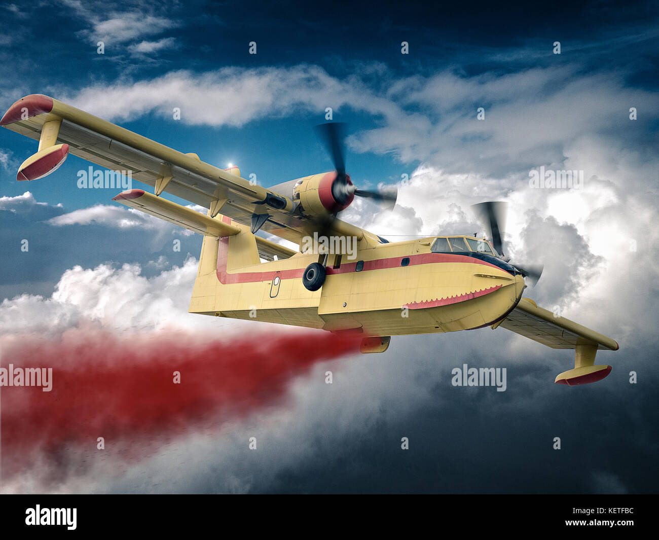 Fire fighting aircraft hi-res stock photography and images - Alamy