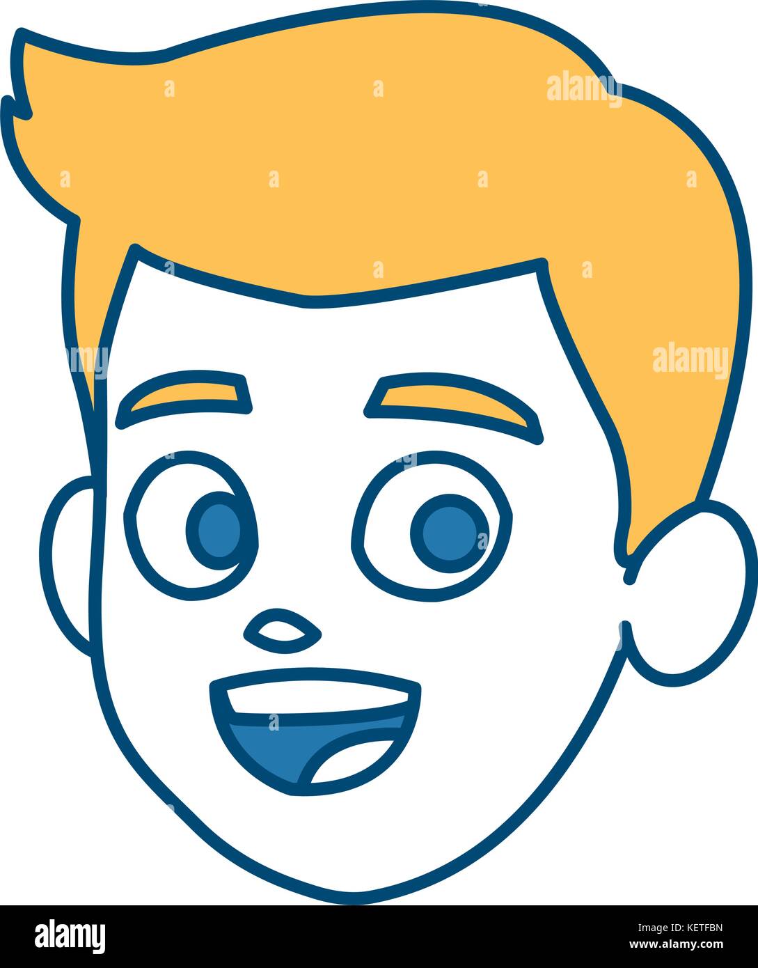 Boy face cartoon Stock Vector Image & Art - Alamy