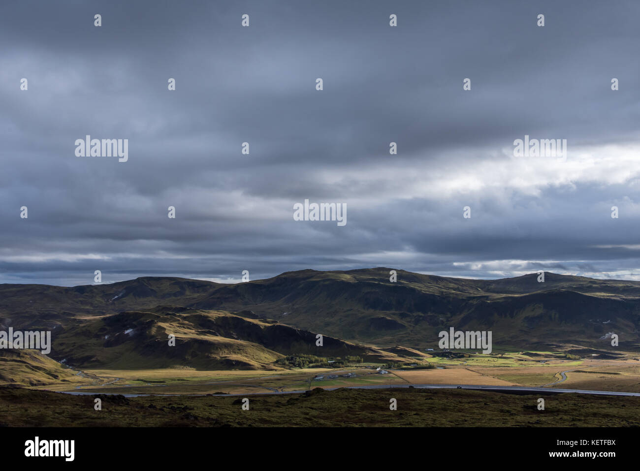 Hills from the viewpoint Stock Photo - Alamy