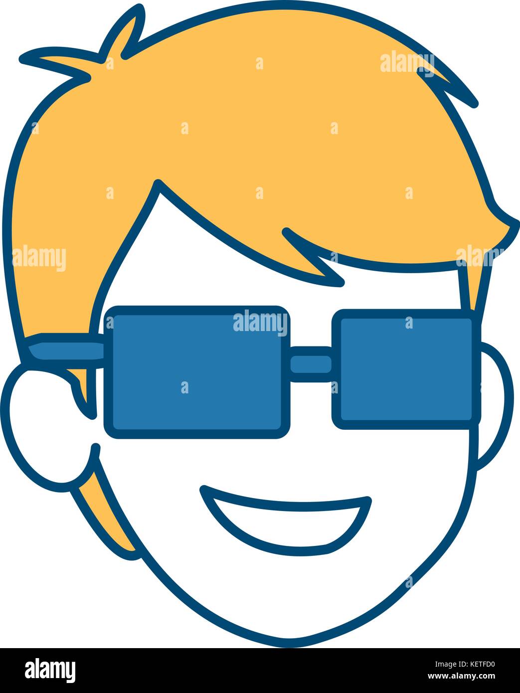 Boy face cartoon Stock Vector Image & Art - Alamy