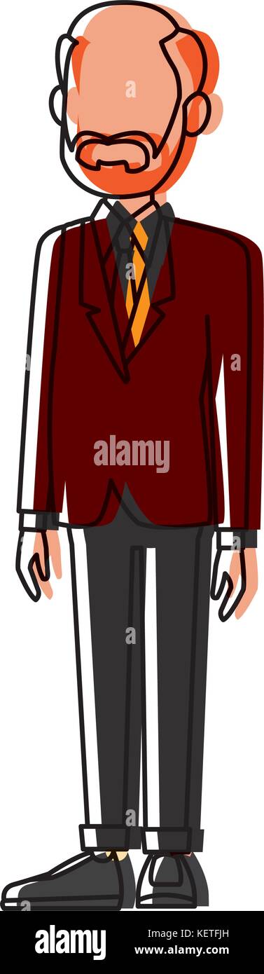 Vintage old male teacher classroom Stock Vector Images - Alamy