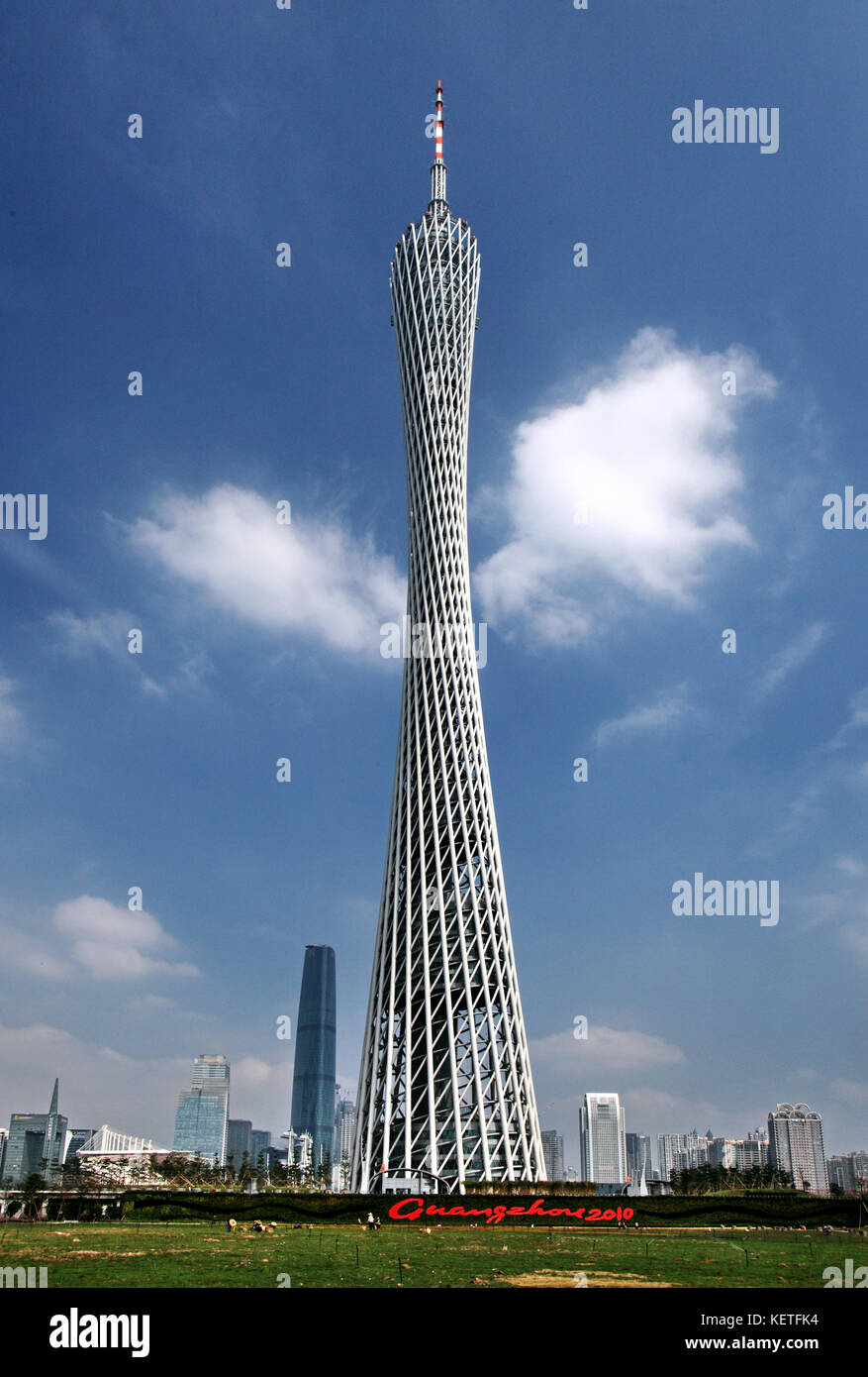 Urban architecture in Guangzhou City,Guangdong Province,China Stock ...