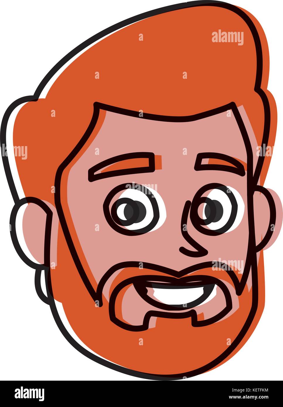 Man smiling cartoon Stock Vector Image & Art - Alamy