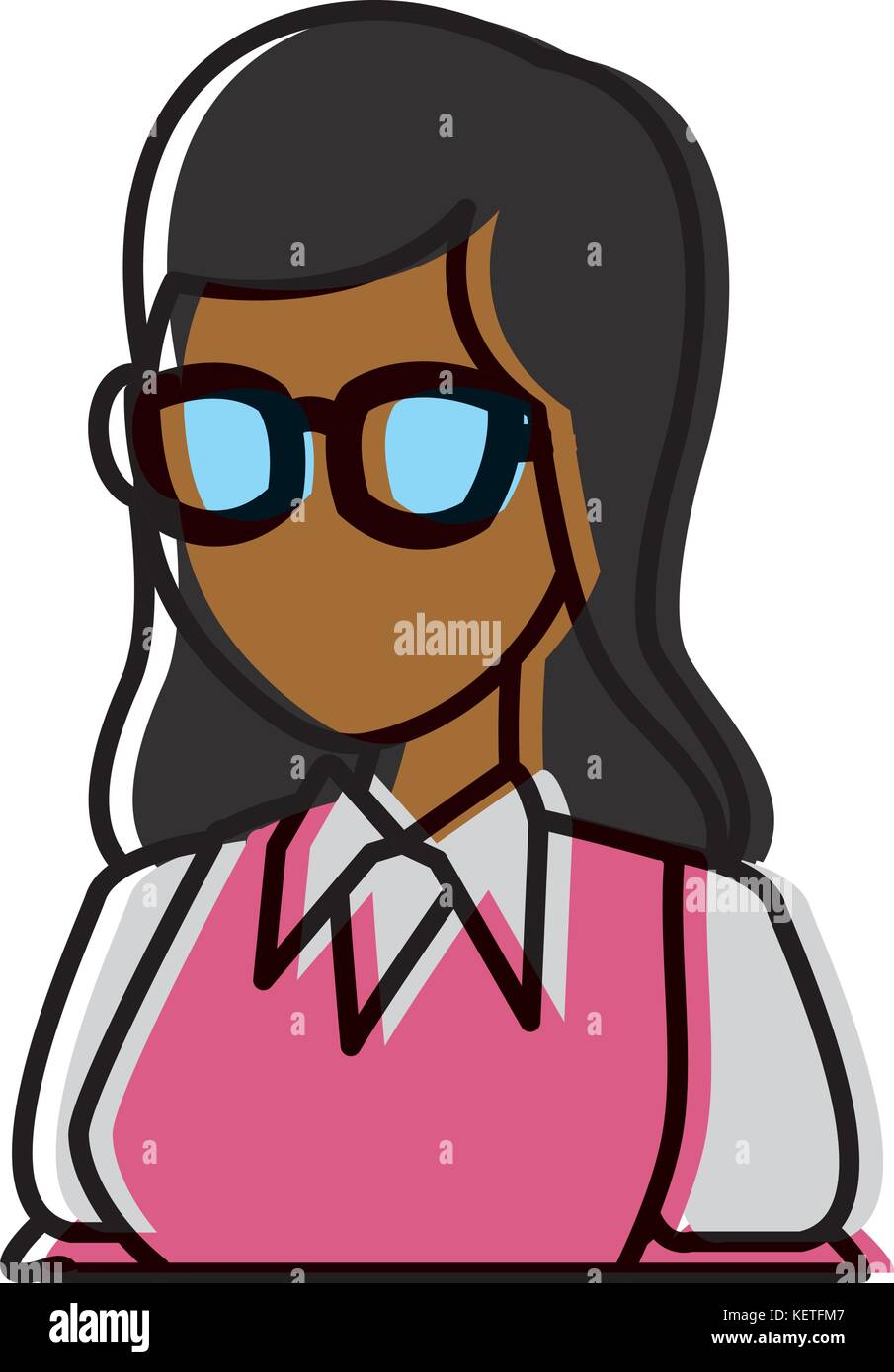 School teacher cartoon Stock Vector Image & Art - Alamy