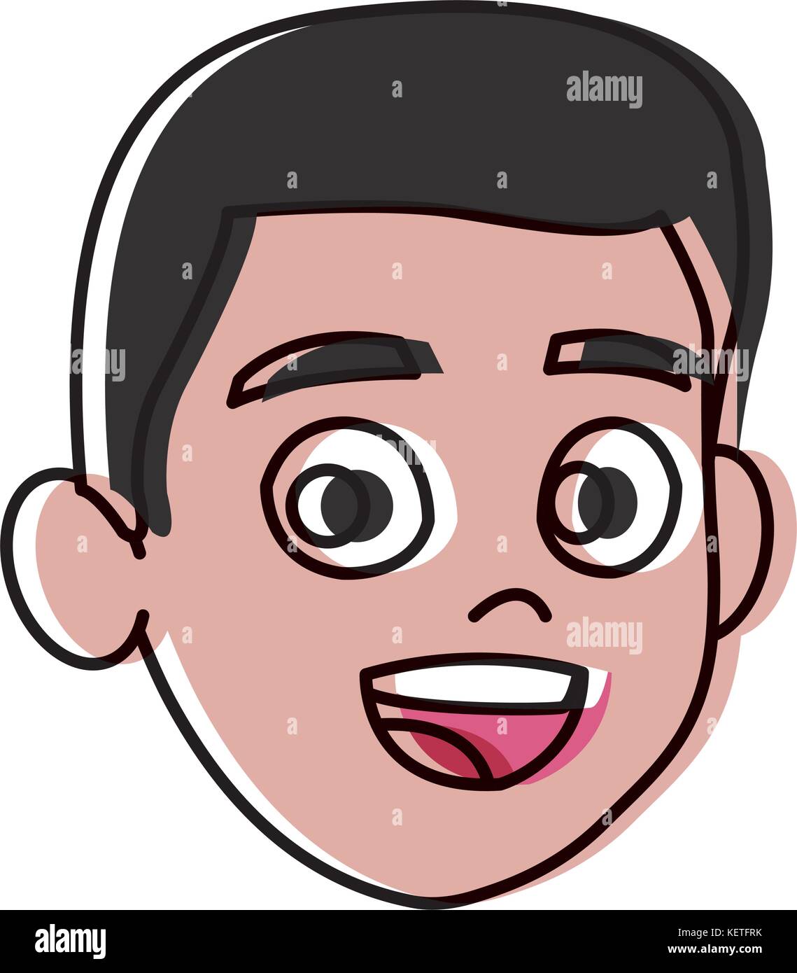 Boy face cartoon Stock Vector Image & Art - Alamy