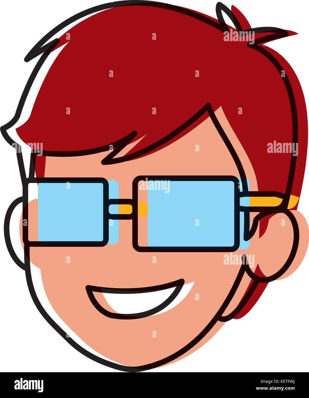 Boy face cartoon Stock Vector Image & Art - Alamy
