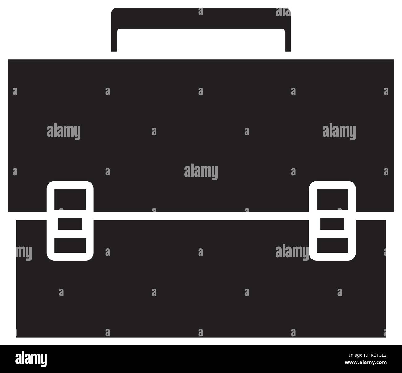 Briefcase business symbol Stock Vector Image & Art - Alamy