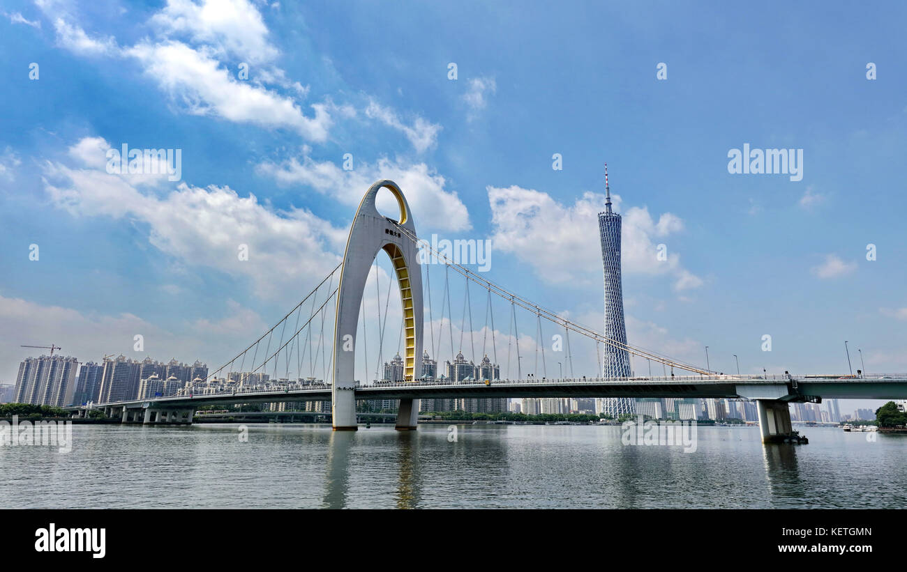 The building of Guangzhou city in Guangdong province,China Stock Photo ...