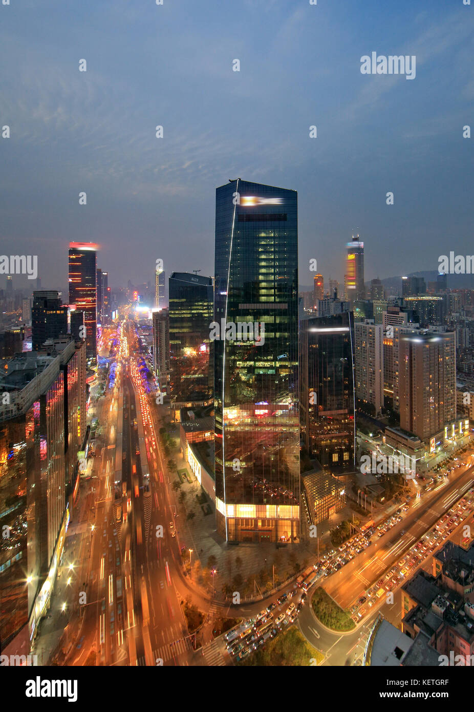 Taikoo hui guangzhou night hi-res stock photography and images - Alamy