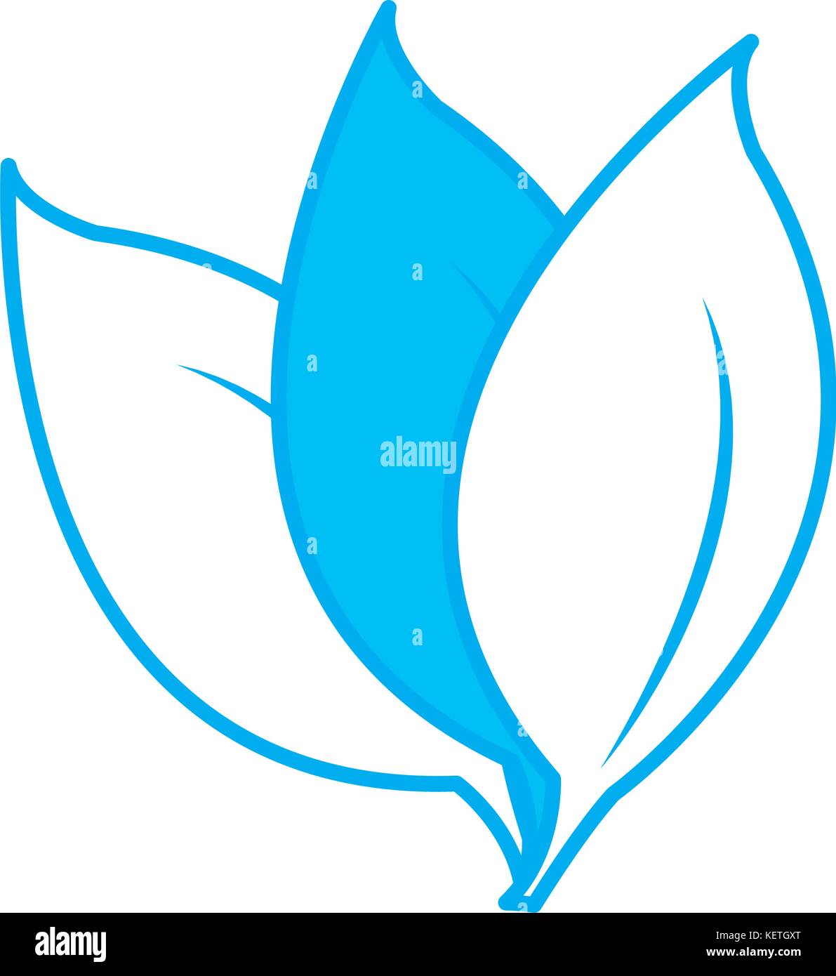 Leaf isolated symbol Stock Vector Image & Art - Alamy