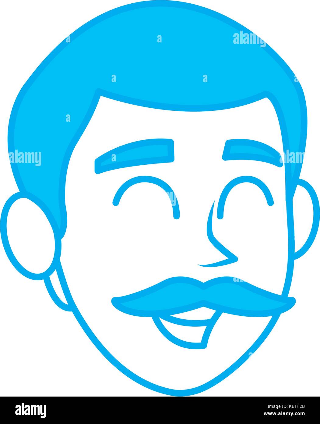 Man smiling cartoon Stock Vector Image & Art - Alamy