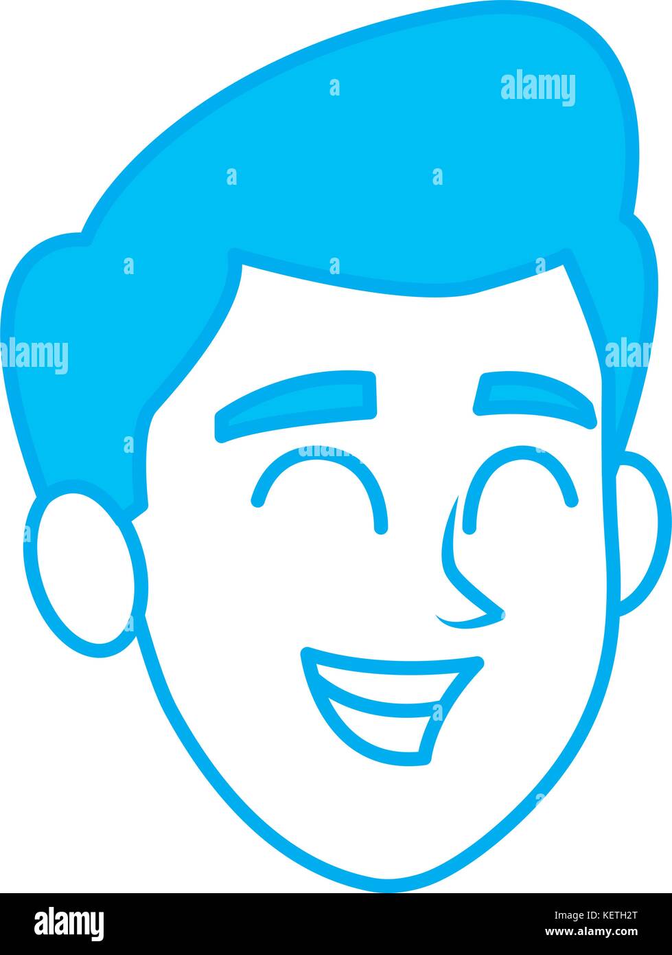 Man smiling cartoon Stock Vector Image & Art - Alamy