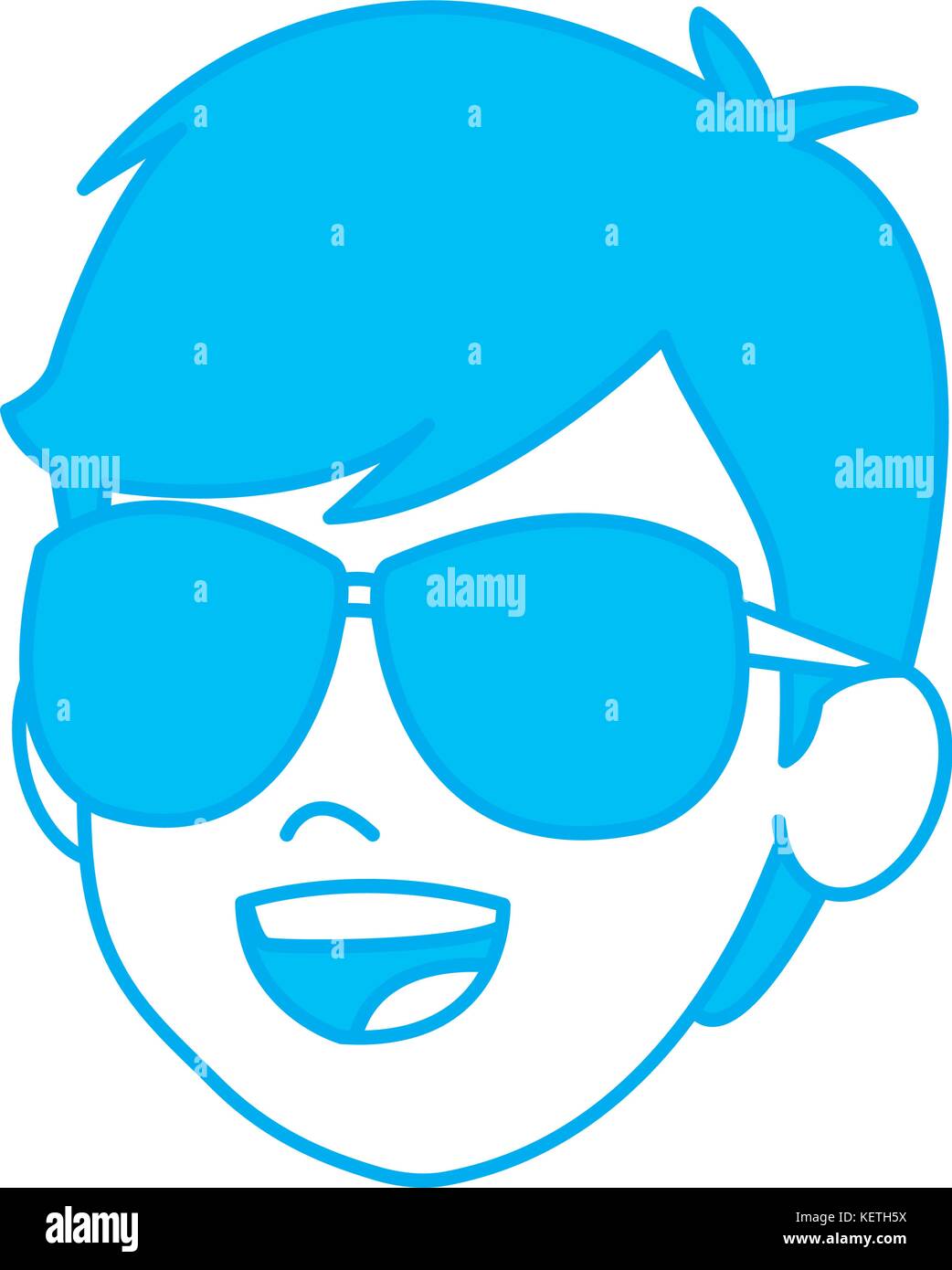 Boy face cartoon Stock Vector Image & Art - Alamy