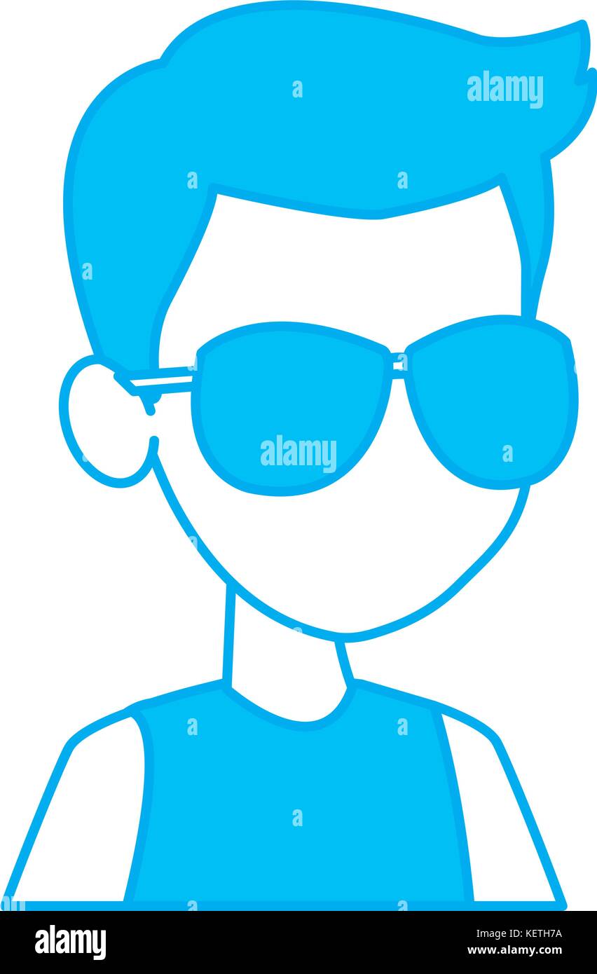 Boy faceless cartoon Stock Vector Image & Art - Alamy