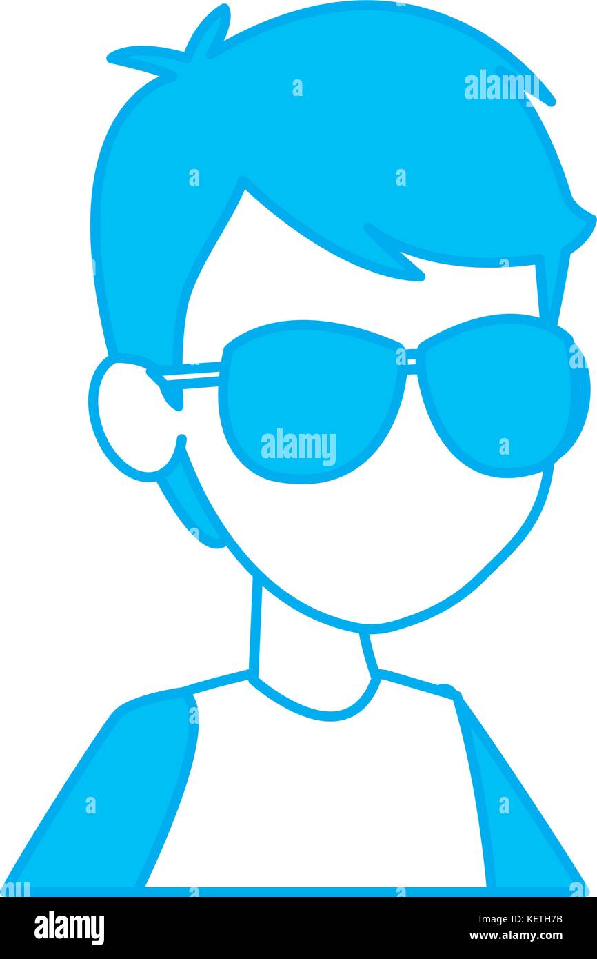 Boy faceless cartoon Stock Vector Image & Art - Alamy