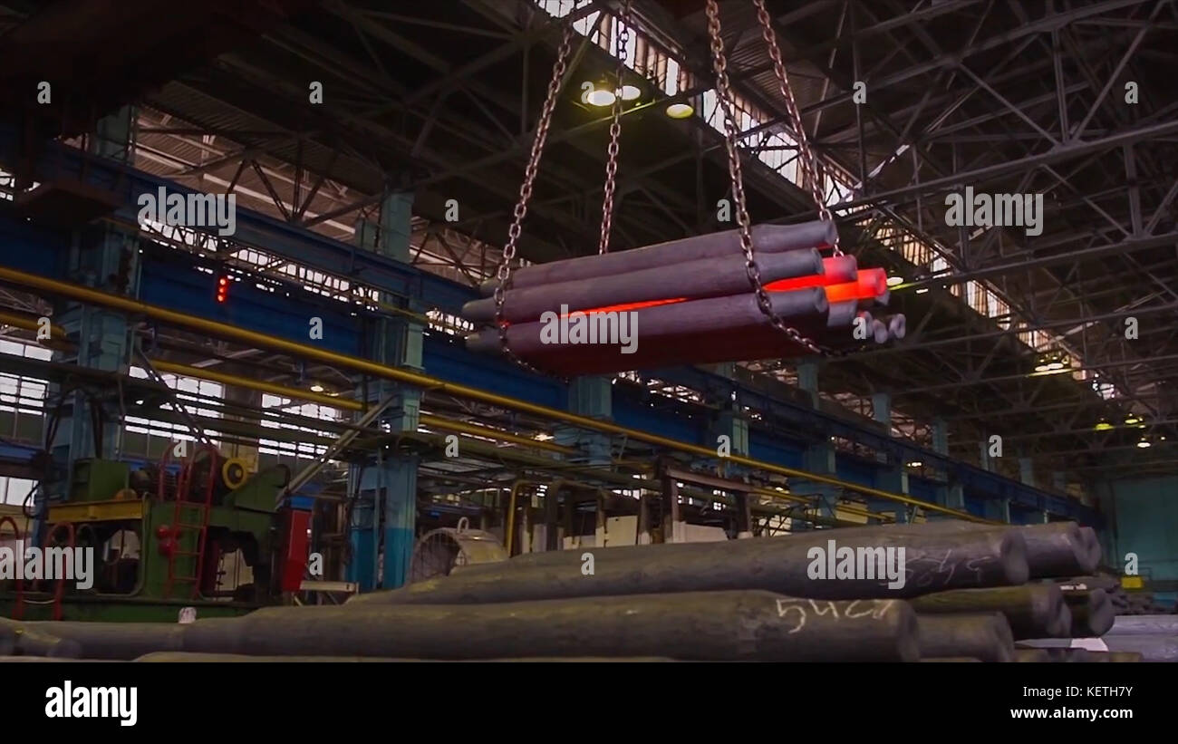 Manufacture of rails for trains and freight wagon, boxcars. Rail ...