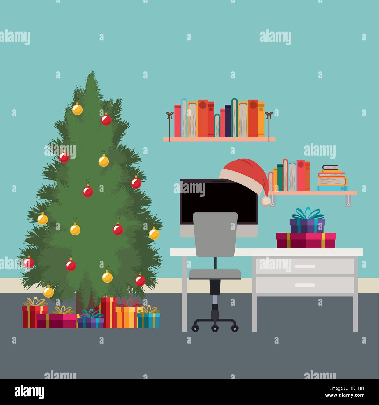 Vintage desk gifts Stock Vector Images - Alamy